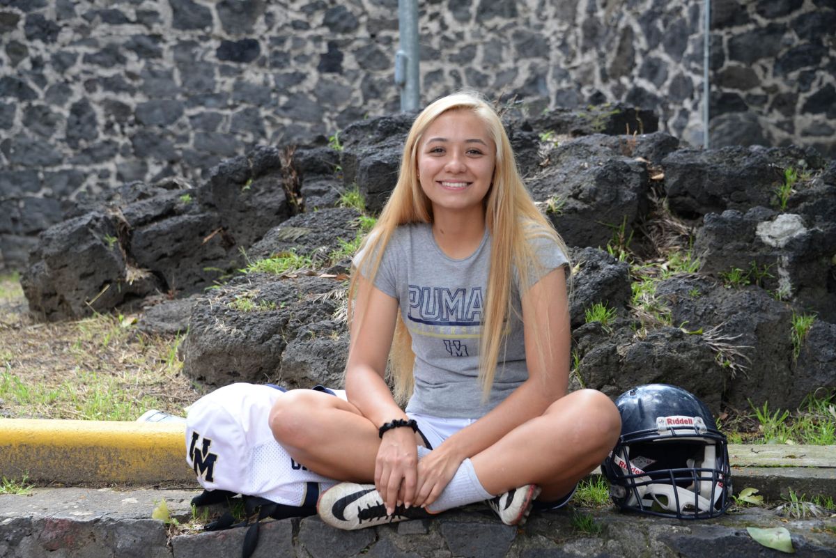 Andrea Itzel, universitaria y primera jugadora oficial en la historia ...